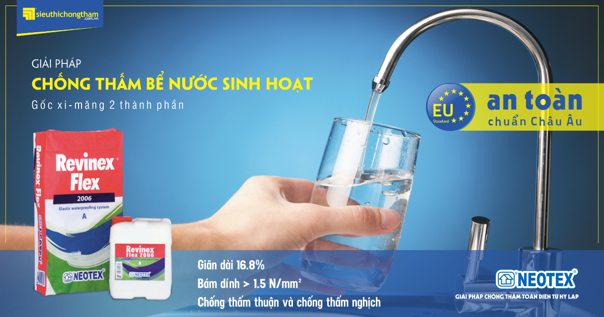 Revinex Flex 2006 | Hệ Thống Siêu Thị Chống Thấm Số 1 Việt Nam