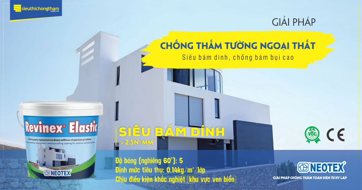 Revinex Elastic | Hệ Thống Siêu Thị Chống Thấm Số 1 Việt Nam