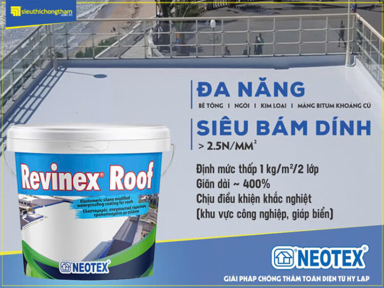 Revinex Roof - Vật Liệu Chống Thấm Công Trình Ven Biển Vượt Trội | Hệ ...