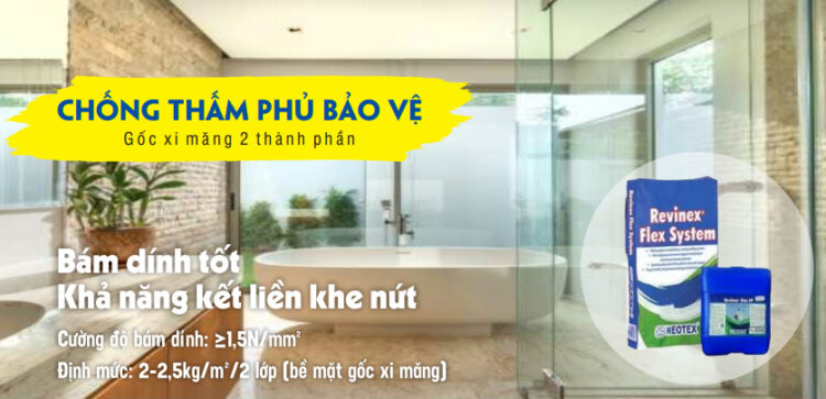 Giải Pháp Chống Thấm Nhà Vệ Sinh Bền Vững Với Revinex Flex FP | Hệ ...